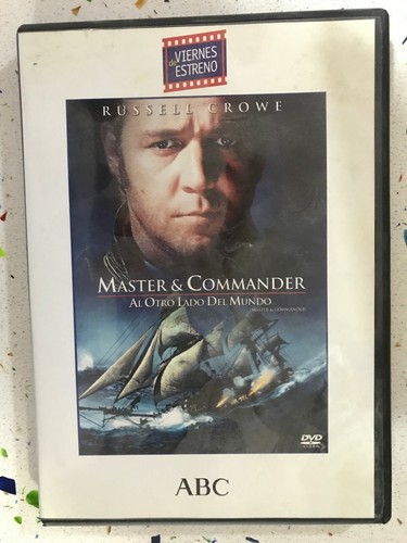 Master & Commander Al Autre Côté Du Monde DVD Russell Crowe Espagnol ...