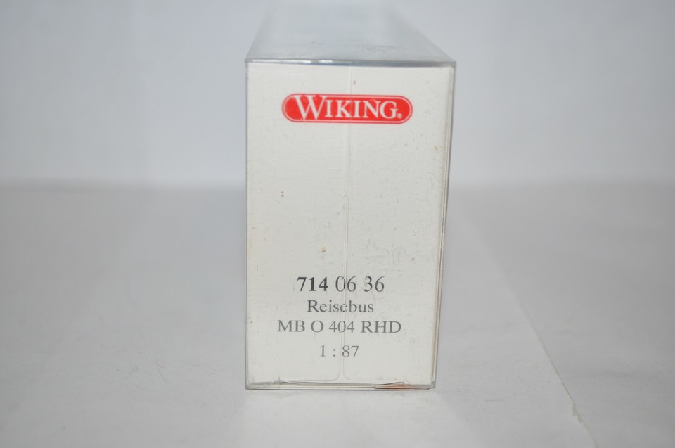 Wiking 714 06 Mercedes Benz 0404 RHD Bus w/Roof AC ("0404" ) - NEW w ...