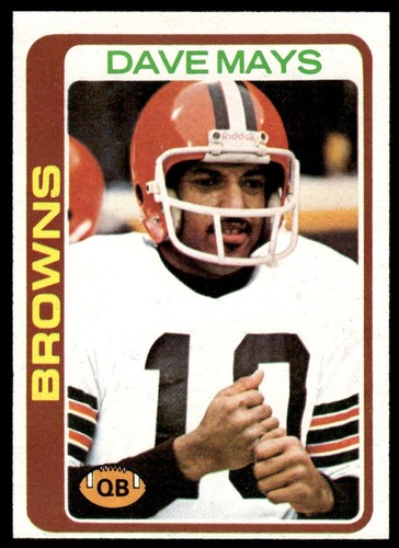 1978 TOPPS DAVE MAYS K RC CLEVELAND BROWNS #353 | eBay