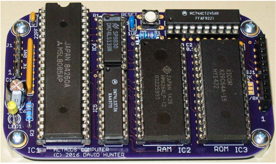 Altoids 8085 Single Board Computer PCB | eBay