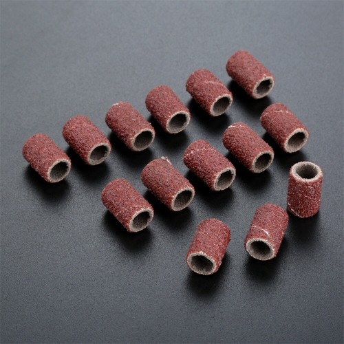 100Pcs Sanding Band 80 120 180 240 320 600 Grit Nail Drill File Machine ...