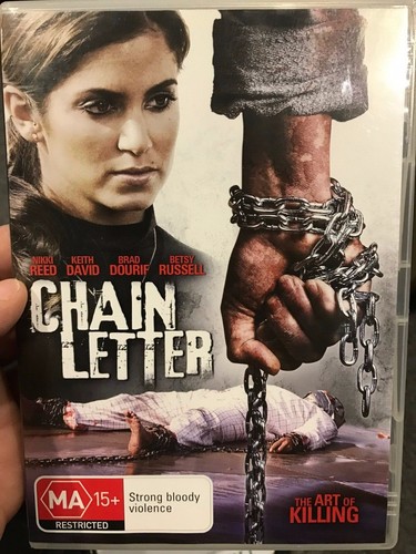 Chain Letter region 4 DVD (2009 Nikki Reed horror movie) 9317731085697 ...