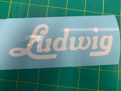 Ludwig (Ringo) Vintage, Repro Logo - Adhesive Vinyl Decal for Bass Drum ...