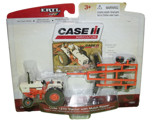 ERTL 1/64 Scale Case 1370 Row Crop Tractor with Mulch Ripper | eBay