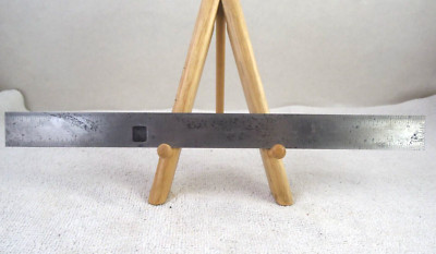 "The L. S. Starrett Co" No. 303 Tempered No. 4 Machinists' Ruler ...