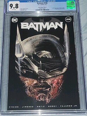 Batman #108 Cgc 9.8 David Choe Varient. Rare (DC Comics July 2021) | eBay