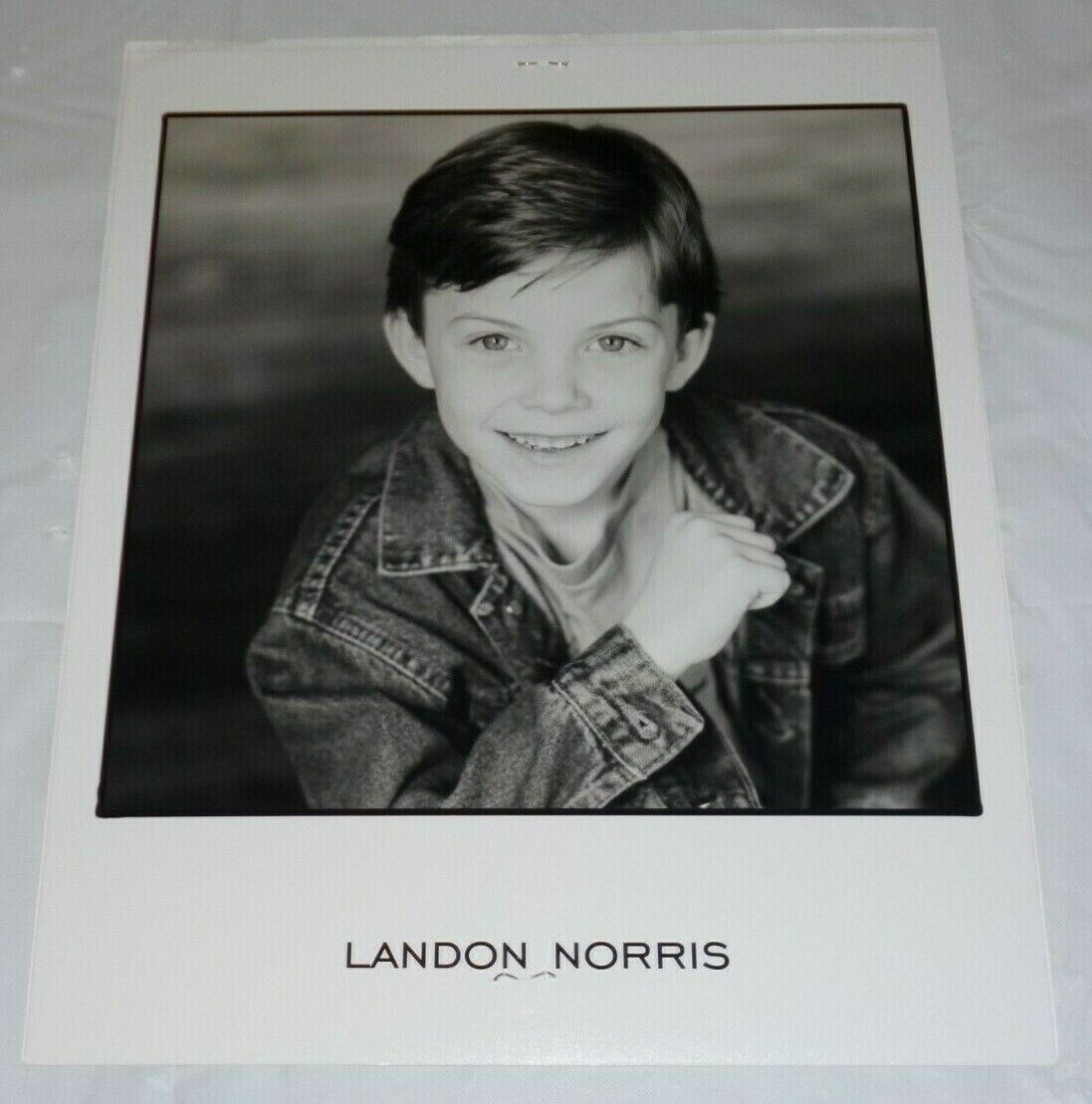 LANDON NORRIS 8x10 AGENCY PHOTO *RARE* 2000's CHILD STAR YOUNG BOY CUTE ...