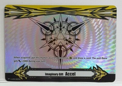 Cardfight Vanguard Imaginary Gift Accel II V-GM2/0027EN Rainbow Foil ...