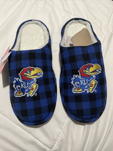 New Foco Kansas Jayhawks Slide Slippers Size M 9/10 | eBay