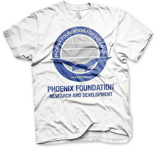 Macgyver Phoenix Foundation T-Shirt Coton officially licensed | eBay