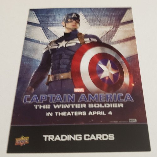 2014 UD Captain America: The Winter Soldier Promo Card | eBay