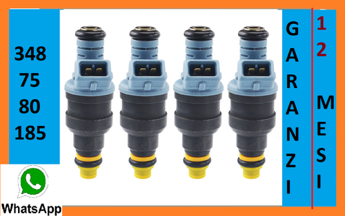 4 INIETTORI METATRON METANO FIAT BOSCH 0280150842 - 0280150846 ...