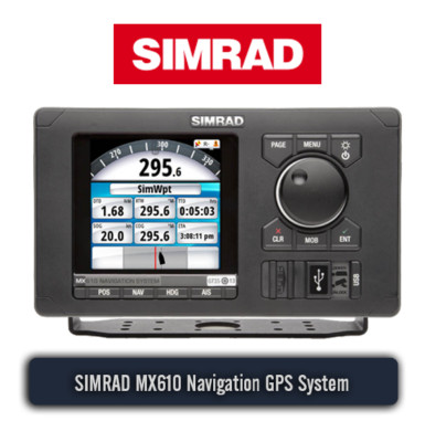 NEW OEM Simrad MX610 Navigation System GPS NMEA 2000 LCD Display #000 ...