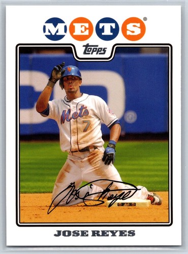 2008 Topps Jose Reyes New York Mets #60 | eBay