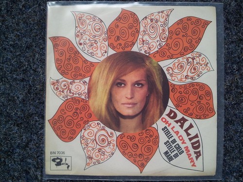 7" Single Vinyl Dalida - Oh Lady Mary SUNG IN ITALIAN | eBay