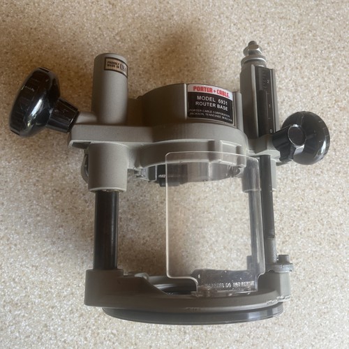 Porter Cable Plunge Router Base Model 6931 Type 2 USA Made NICE | eBay