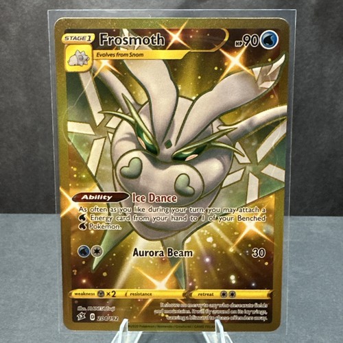 Frosmoth (Secret) 204/192 Sword & Shield Swsh02: Rebel Clash Pokemon ...