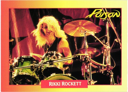 Rock Cards Series 1 #132 Rikki Rockett more Single Card 1991 Brockum | eBay