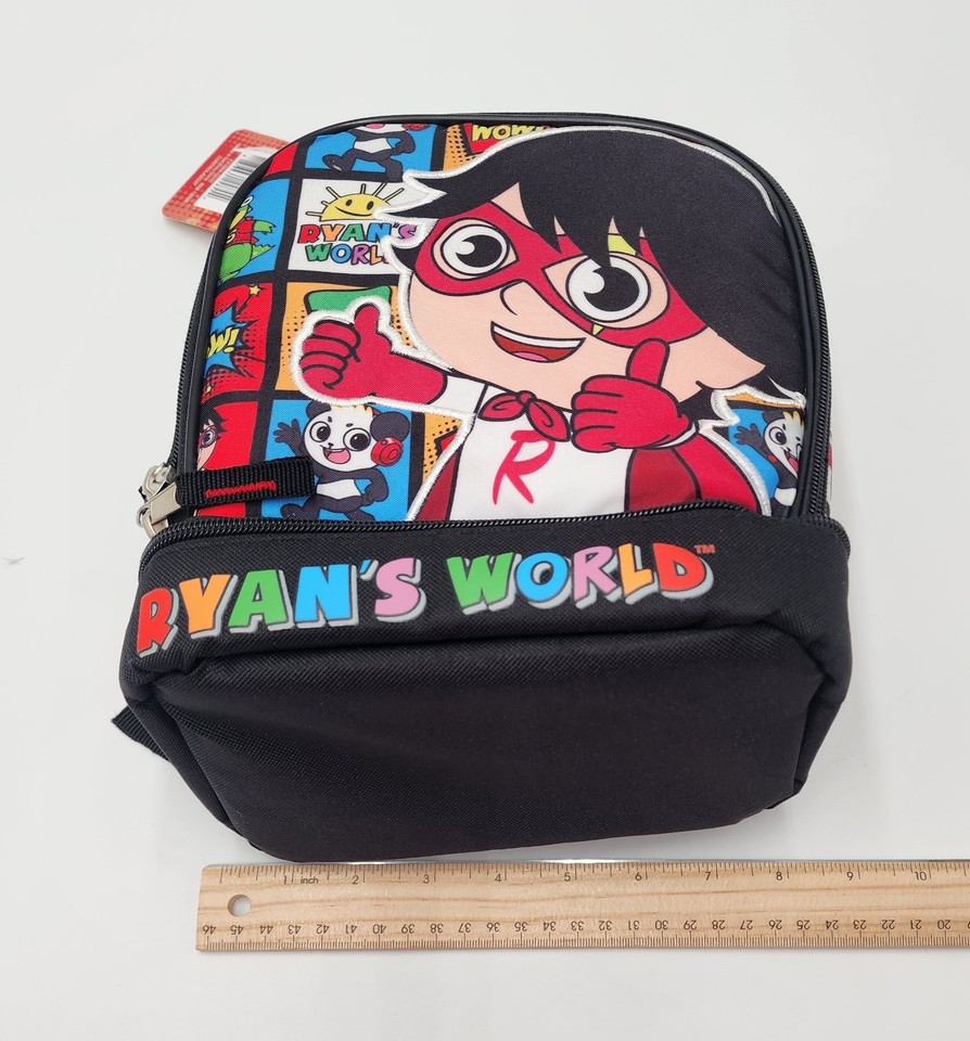 Ryan's World Lunch Tote Big Face lunchbox Insulated Lunch Bag, Brand ...