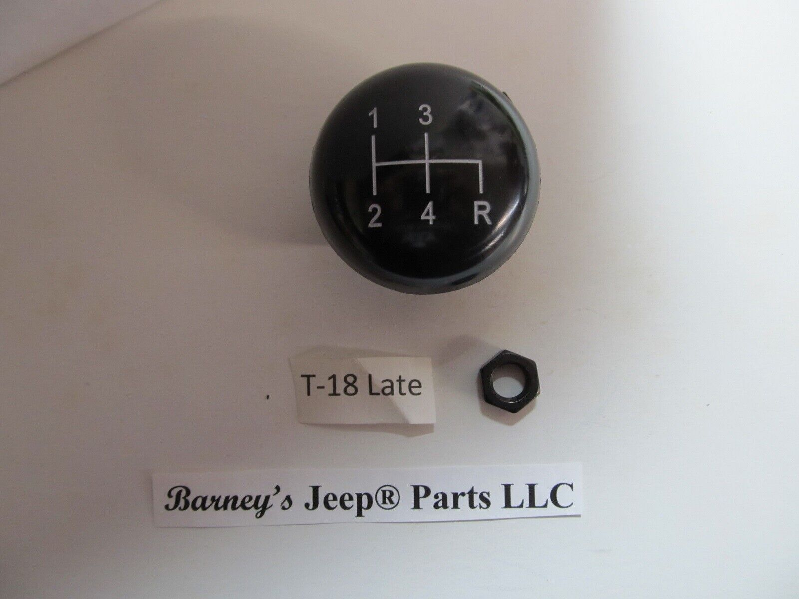 Fits Jeep CJ Embossed Late T18 4-Speed Transmission Shift Knob | eBay