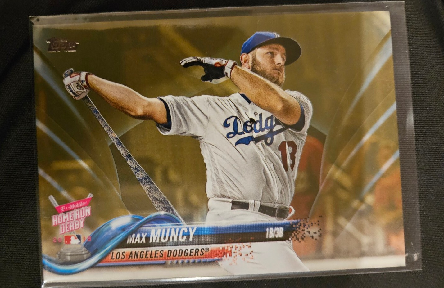 2018 Non Auto Max Muncy /2018 Gold Update Series Rookie RC #US255 LA ...