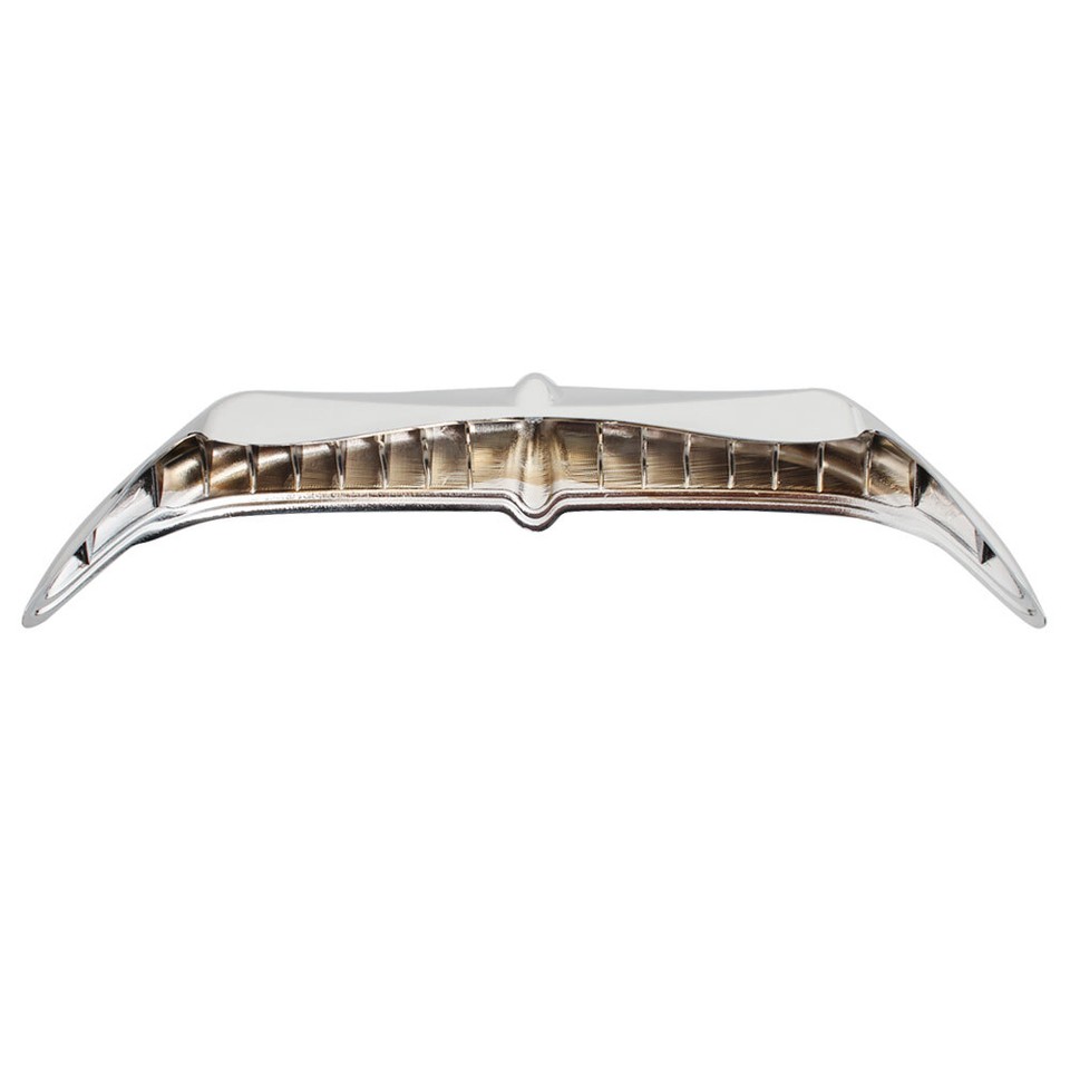 Chrome Batwing Brow Fairing Accent Trim For Harley Touring Electra ...