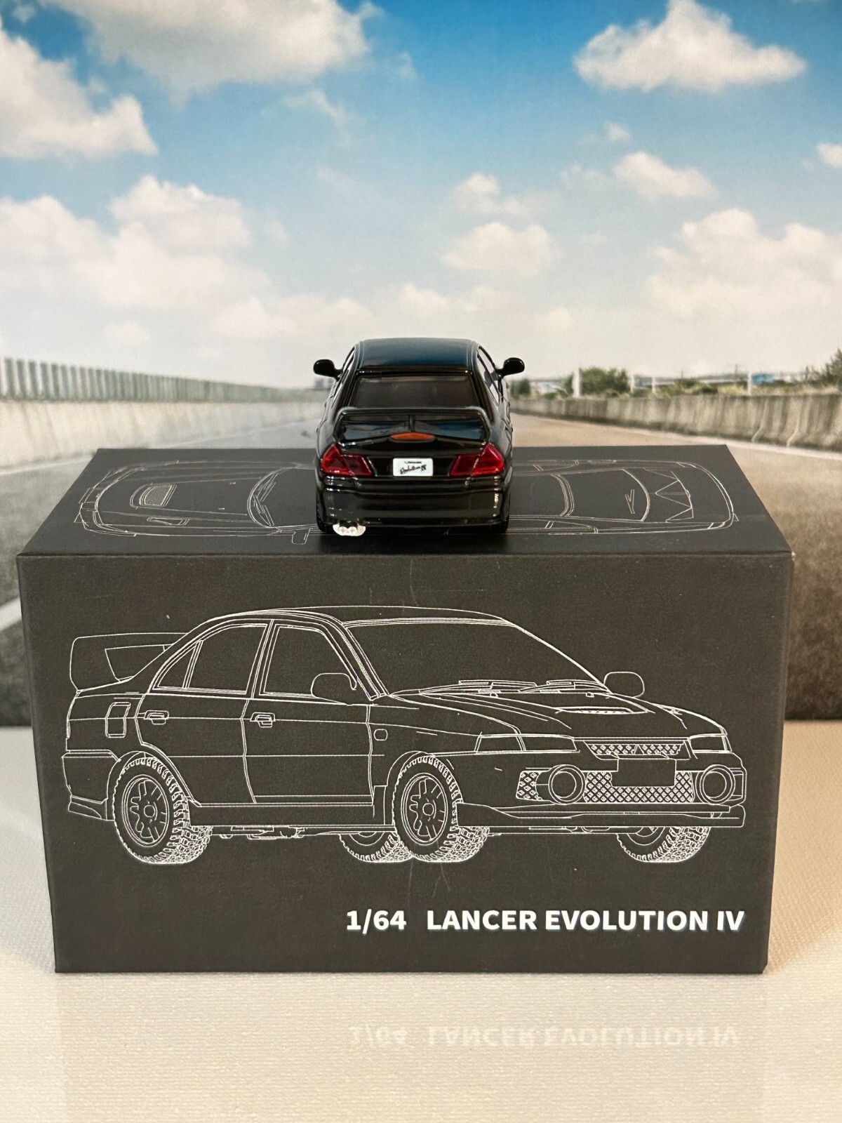 JKM Mitsubishi Lancer Evolution EVO 4 IV Diecast Model 1/64 Scale NEW ...
