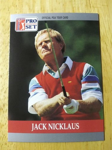 Jack Nicklaus | 1990 Pro Set PGA Tour #93 Golf | eBay