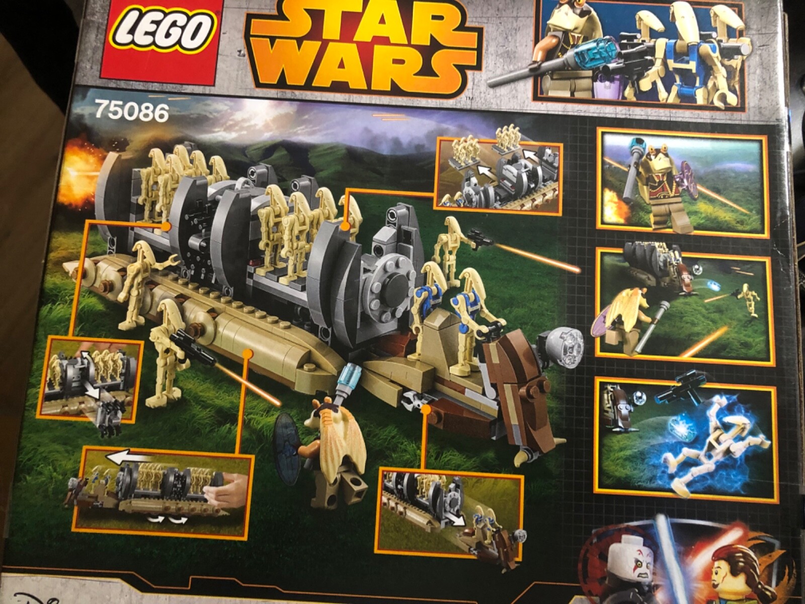 ⭐️ NIP LEGO Star Wars: Battle Droid Troop Carrier (75086) ⭐️ ...