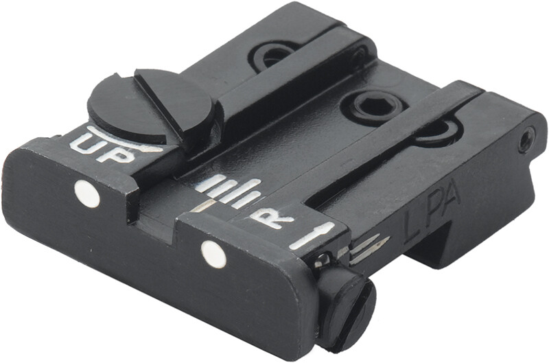 Tanfoglio EAA / Springfield P9 - Rear Adjustable Sight - White Dot