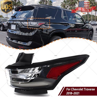 For Chevrolet Traverse 2018-2021 RH Passenger Outside Tail Light Rear ...