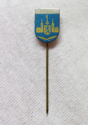 VUGHT Vintage PIN PIN Badge Enamel Netherlands c.1970's | eBay
