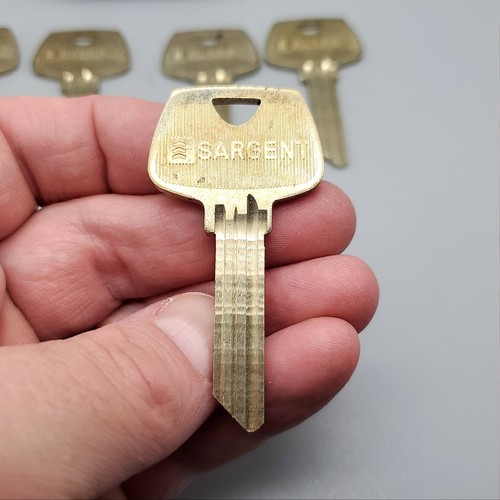 5x Sargent 6278 Key Blanks CF Keyway Nickel Silver 6 Pin NOS | eBay