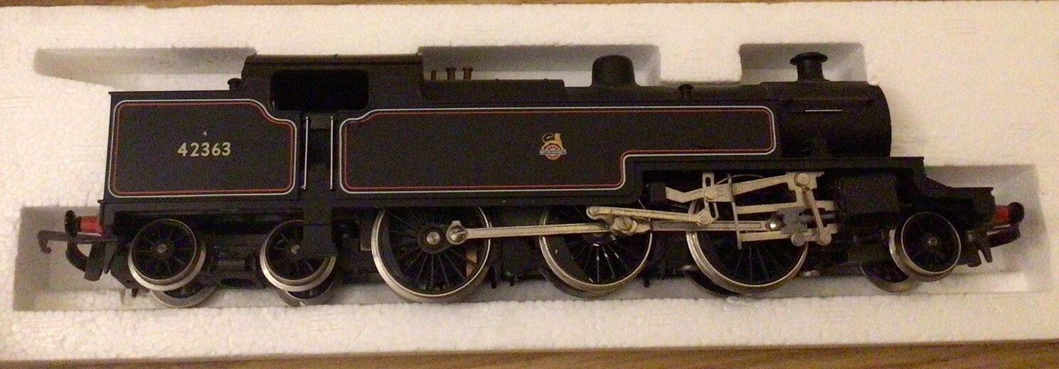 Hornby - OO Gauge R.062 BR Fowler 4P 2-6-4 Tank Loco BR Black 42363 ...