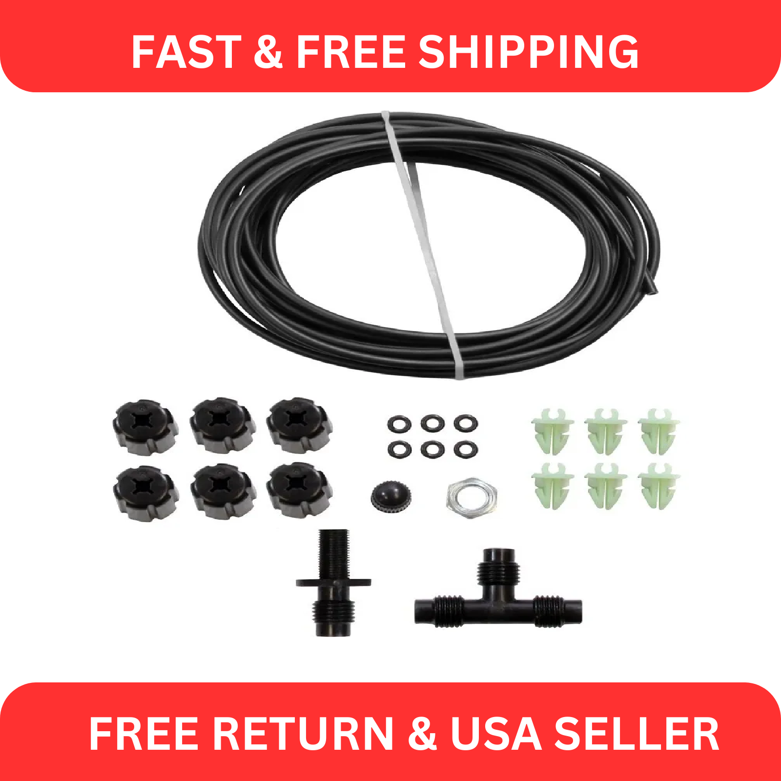 AK18 Monroe Air Shock Line Hose Kit Rear for Chevy Suburban Citation ...
