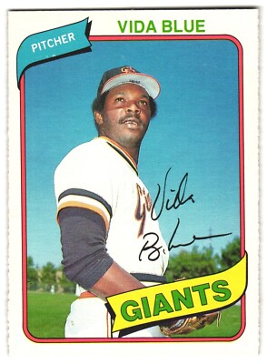 Vida Blue 1980 O-Pee-Chee MLB Card # 14 | eBay