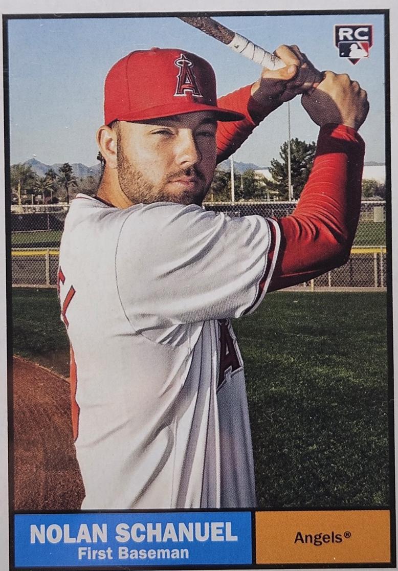 2024 Topps Archives - 1961 Topps Nolan Schanuel #8 Subset Variations ...