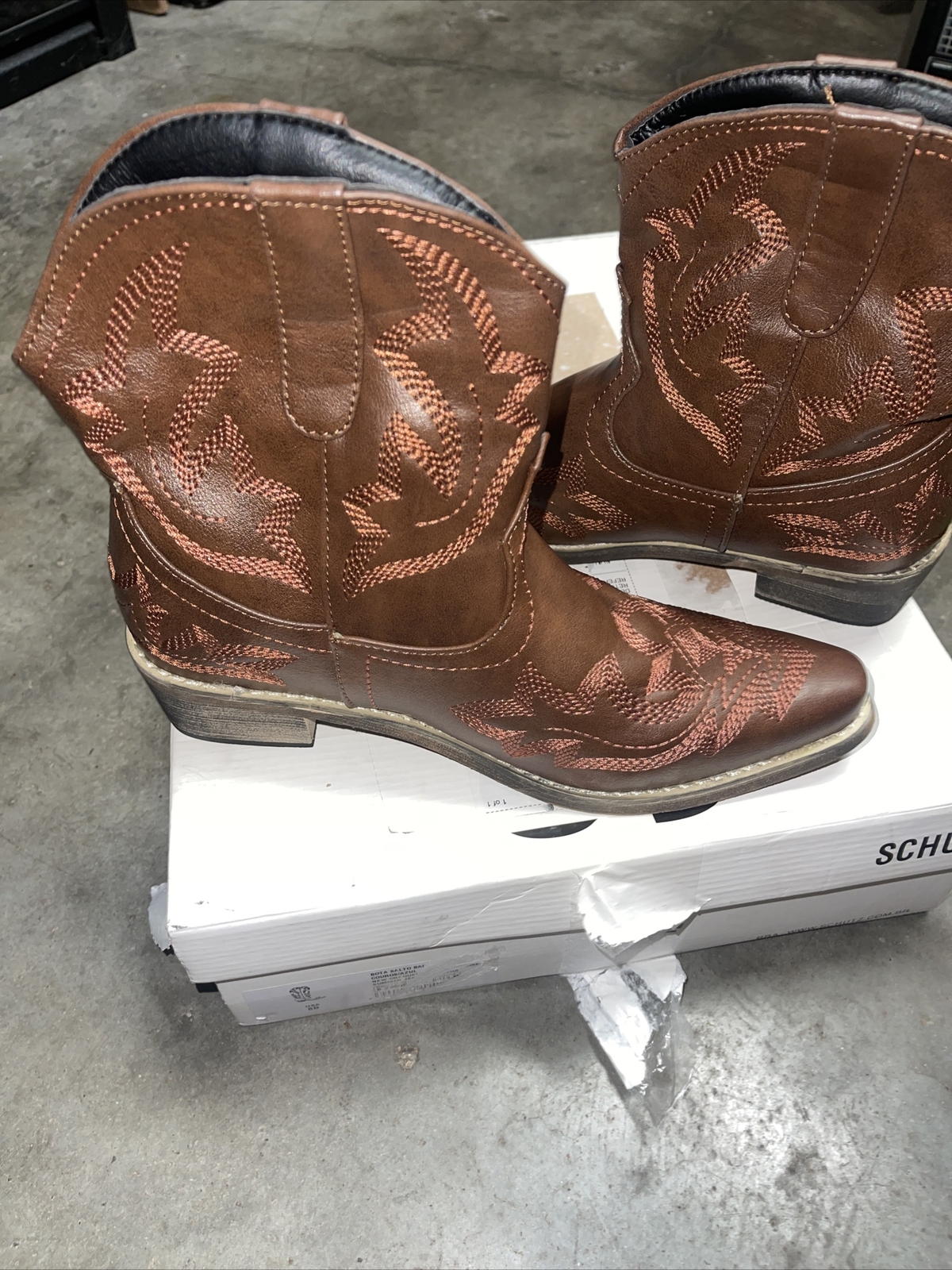 Schutz Womens Cowboys Boot Booties Size 8B | eBay