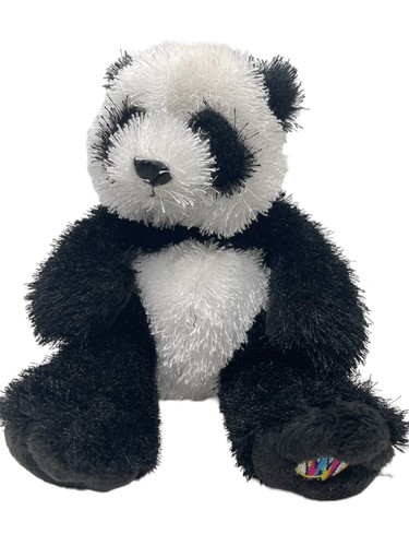 Ganz Panda Bear Webkinz Black White No Code Stuffed Animal Plush Toy 7 ...