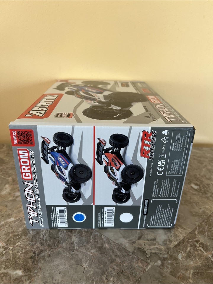 ARRMA - Typhon GROM 4WD Small Scale Electric Race Buggy RTR (Blue ...