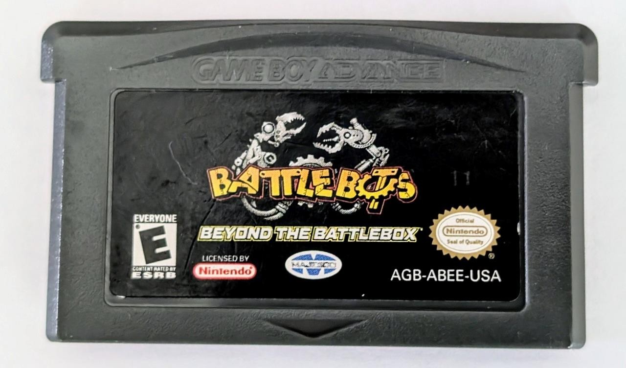 BATTLEBOTS: BEYOND THE BATTLEBOX NINTENDO GAMEBOY ADVANCE SP GBA ...