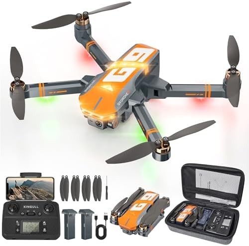 Black Falcon 4K Drone with Camera 2025 Quadcopter Drones for Kids ...