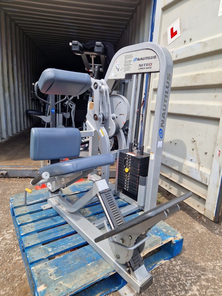 Nautilus Nitro Back Extension Machine Commercial Gym Equipment | eBay UK