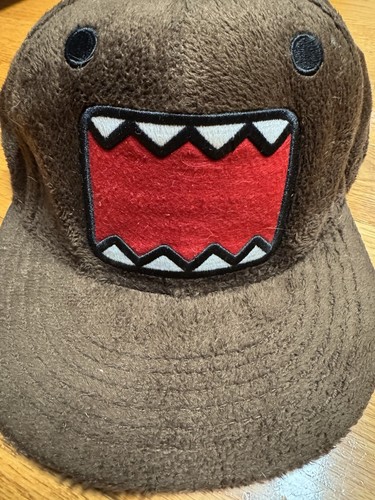 Vintage Domo Snapback Hat Brown Adjustable! | eBay