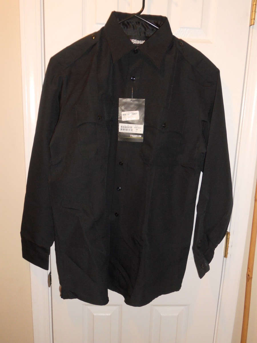Police Uniform Shirt Zipper