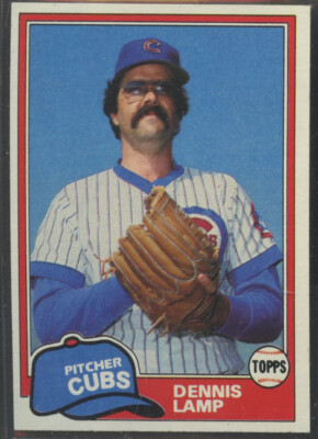 1981 Topps #331 Dennis Lamp Chicago Cubs | eBay