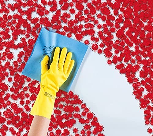 Vileda Professional MicronQuick Microfiber Wipe Pack of 5 Lint Free ...