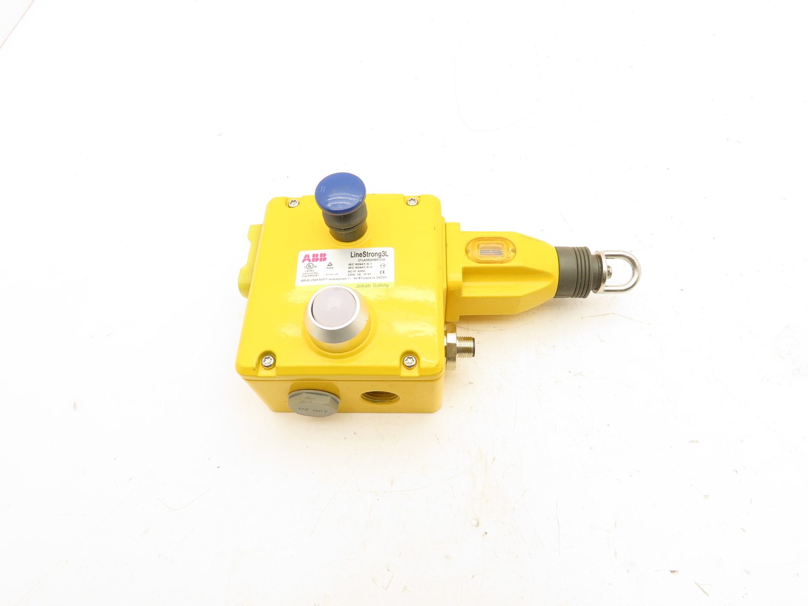 ABB 2TLA050206R1232 3l Safety Rope E-stop Switch Linestrong for sale ...