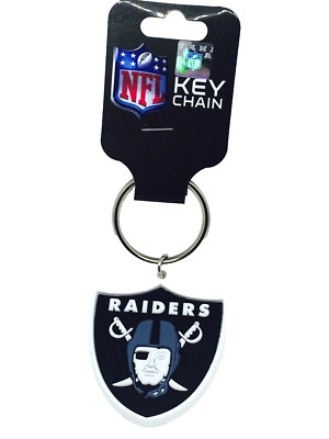 NFL Oakland Raiders 3D Flexible logo Keychain | eBay