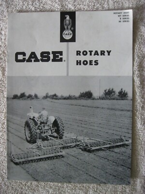 1950's CASE ROTARY HOES 8 PAGE BROCHURE BOOK | eBay
